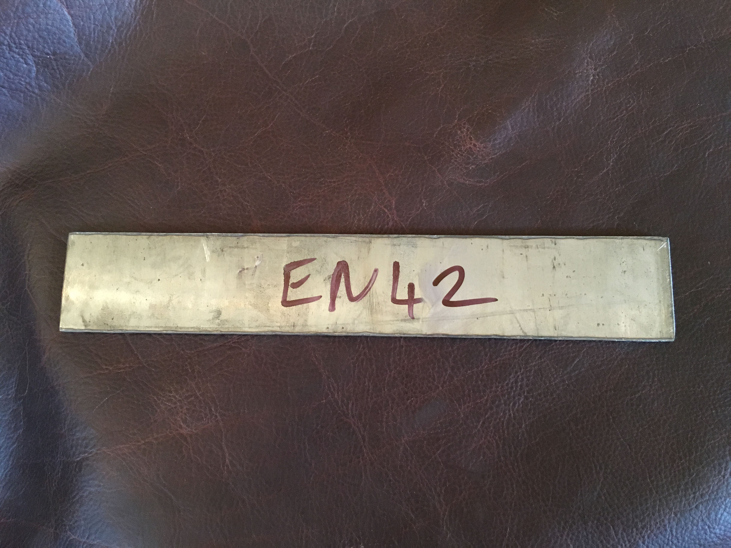EN 42 Knife Making Steel, Pre-hardened and Tempered - Forged Ironmongery