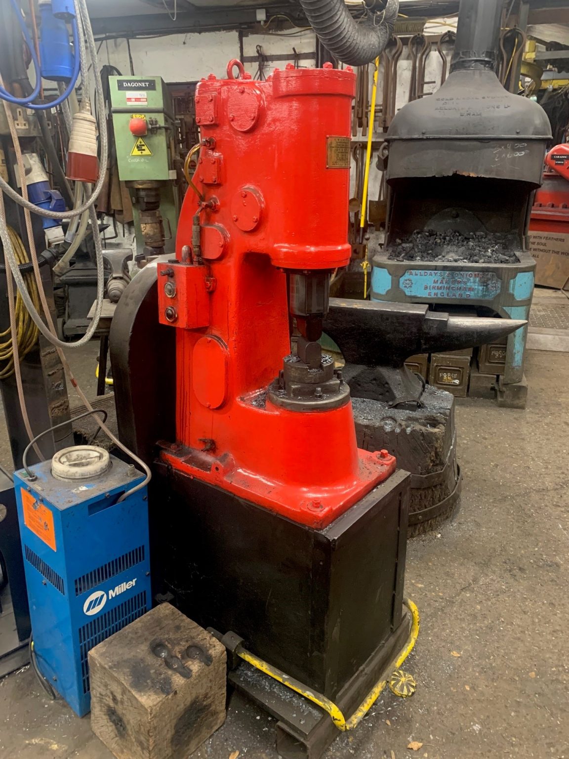 15 kg Anyang Power Hammer *SOLD* - Forged Ironmongery