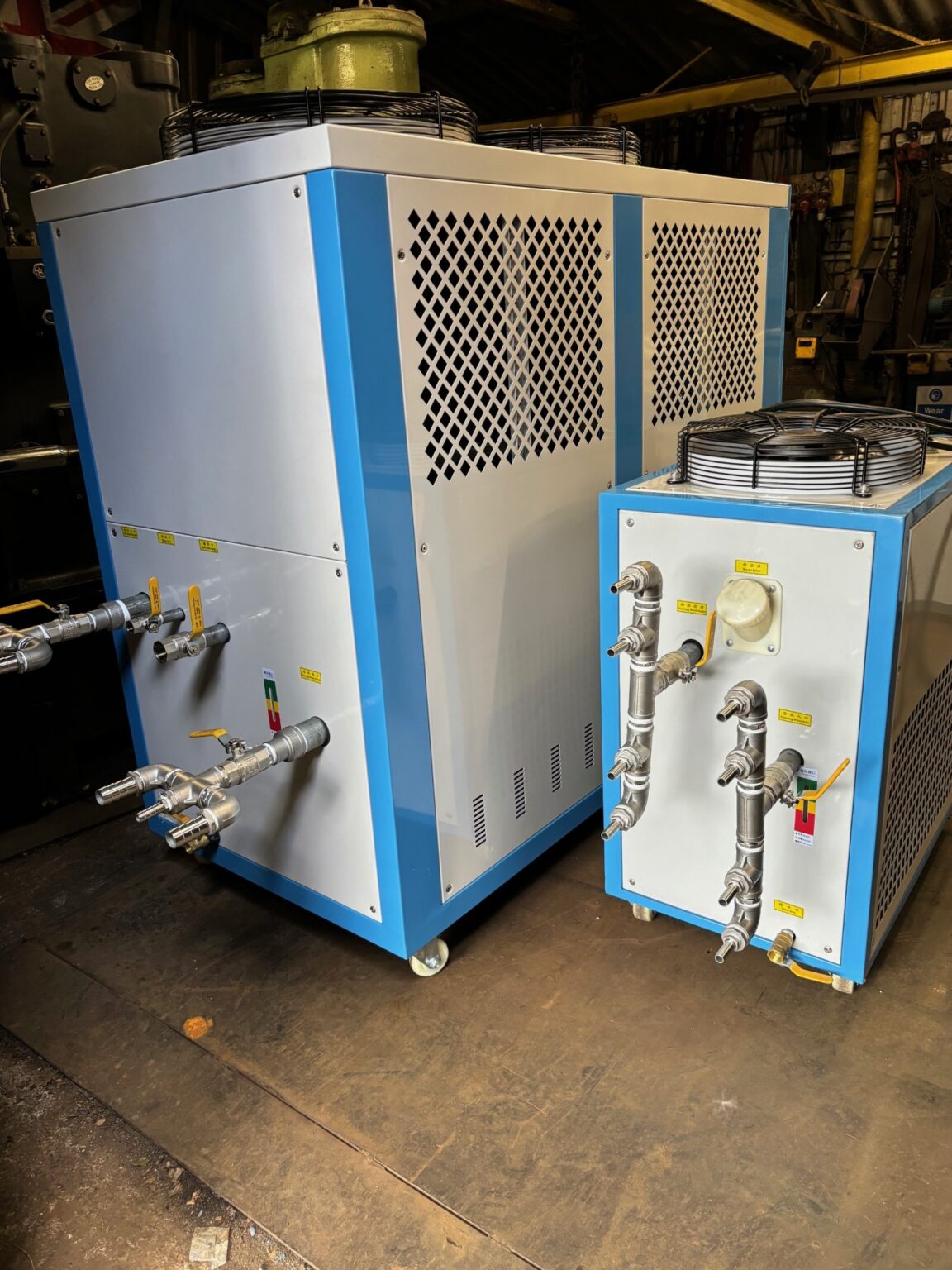 Industrial Induction Chillers - Forged Ironmongery